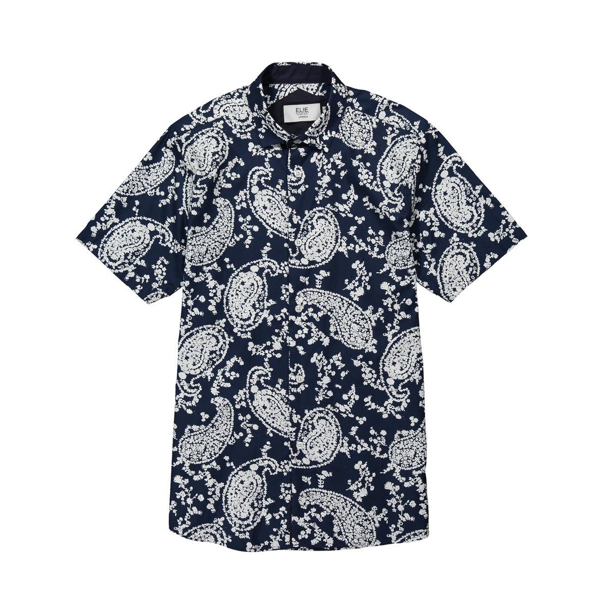 Click here for Elie Balleh Big Boys Black Paisley Short Sleeve Bu... prices