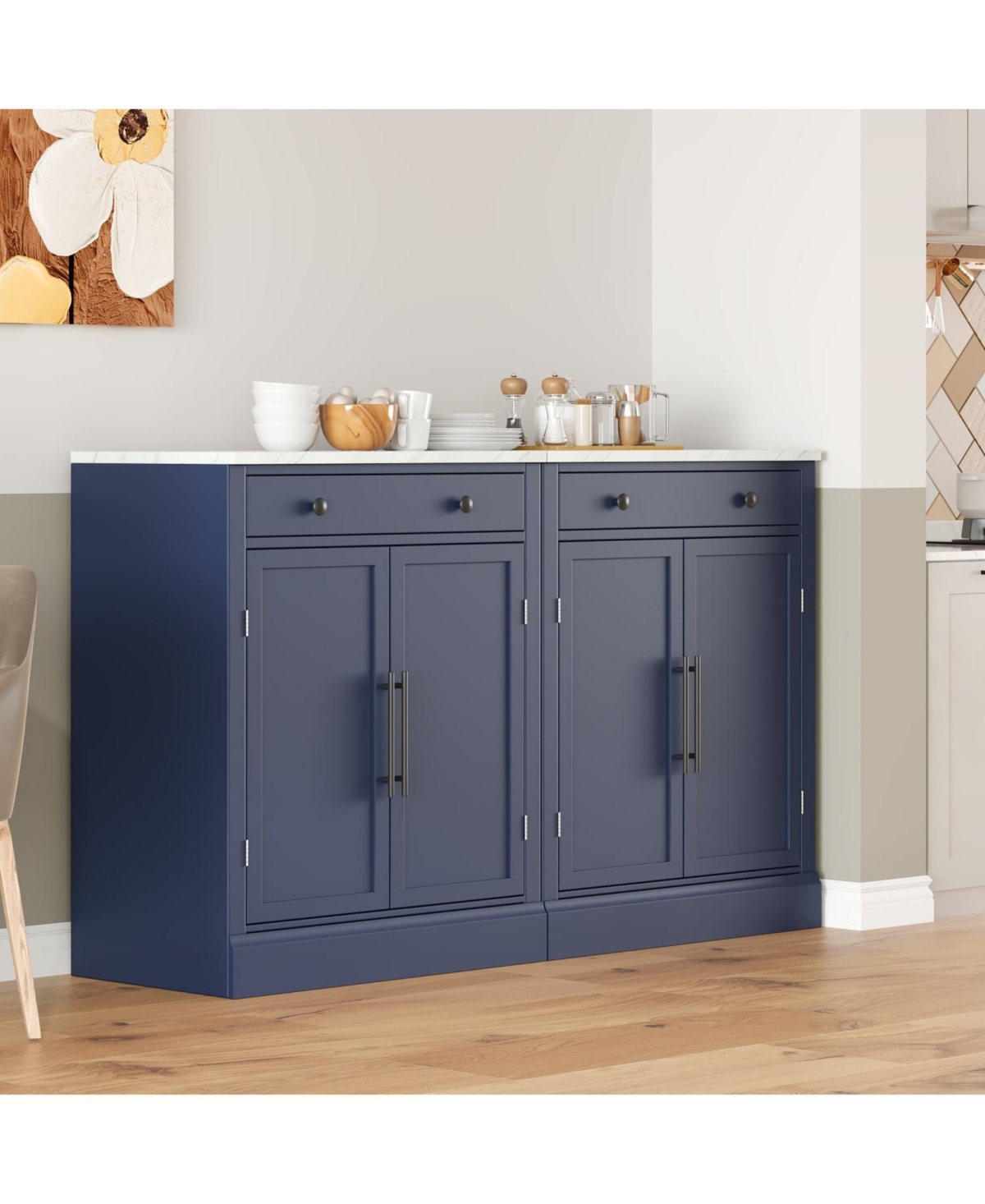 Click here for Streamdale Furniture Freestanding Kitchen Pantry/B... prices