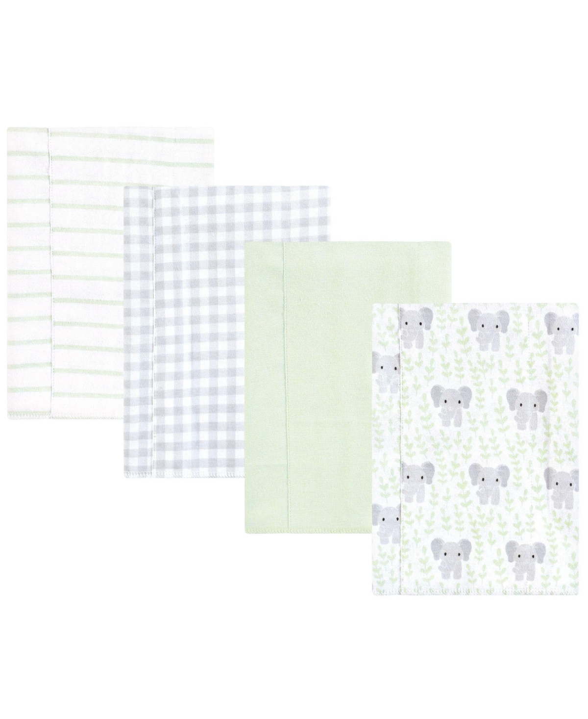 Click here for Hudson Baby Cotton Flannel Burp Cloths  4-Pack  On... prices