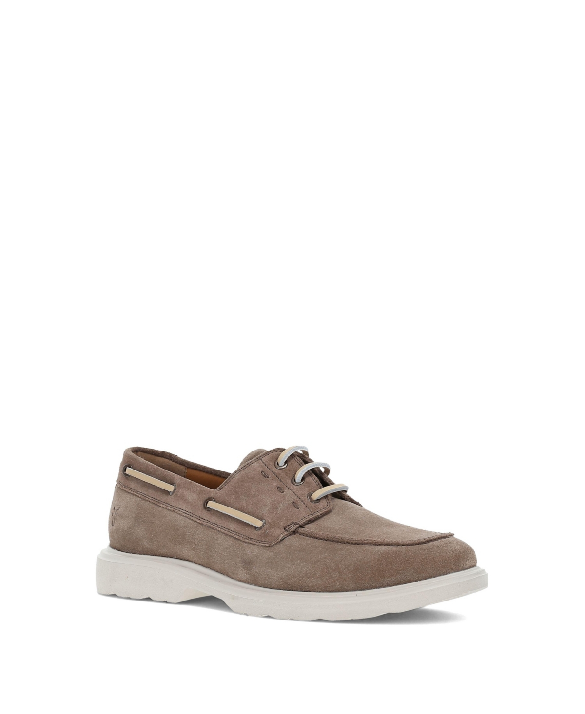 Click here for Frye Mens Connor Lace Up Boat Shoe - Driftwood prices