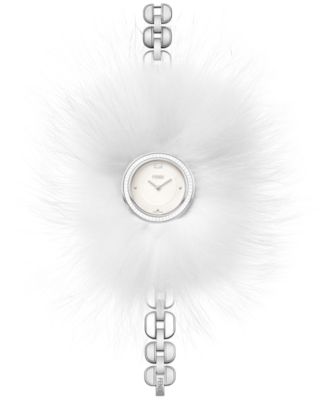 Fendi Timepieces Women's Swiss My Way Stainless Steel Bracelet Watch ...