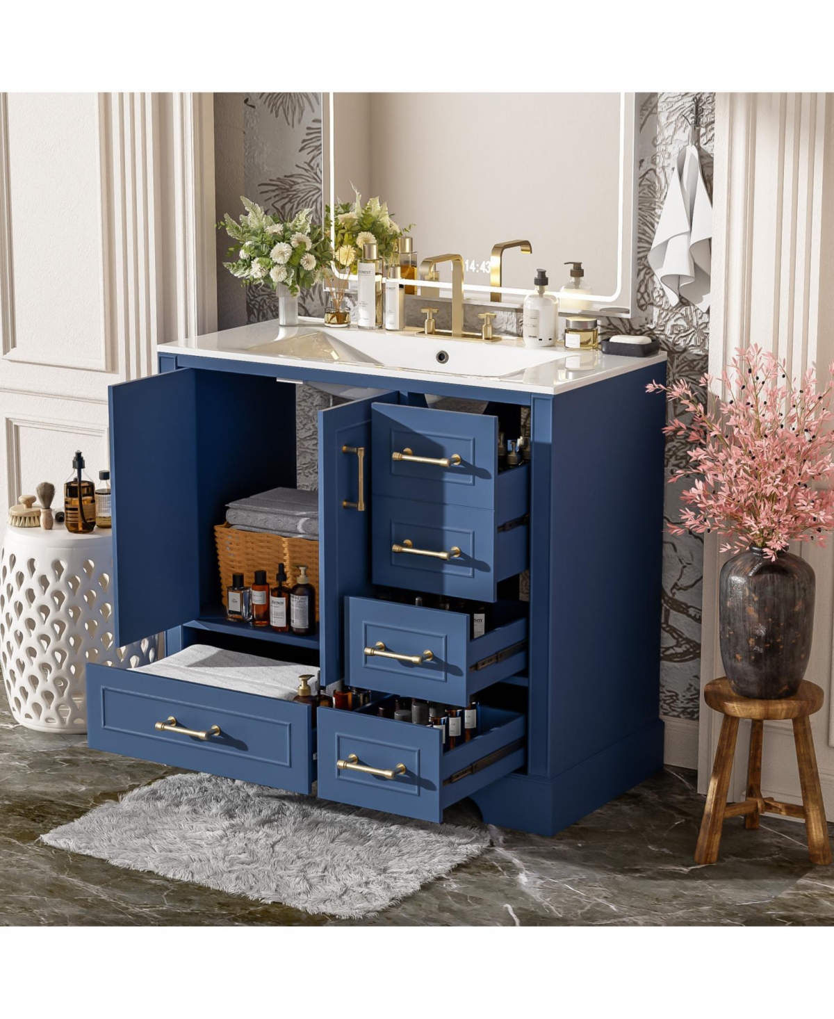 Click here for Streamdale Furniture 36" Bathroom Vanity with... prices
