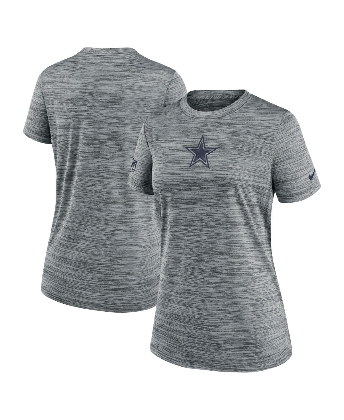 Click here for Nike Womens Gray Dallas Cowboys Sideline Velocity... prices