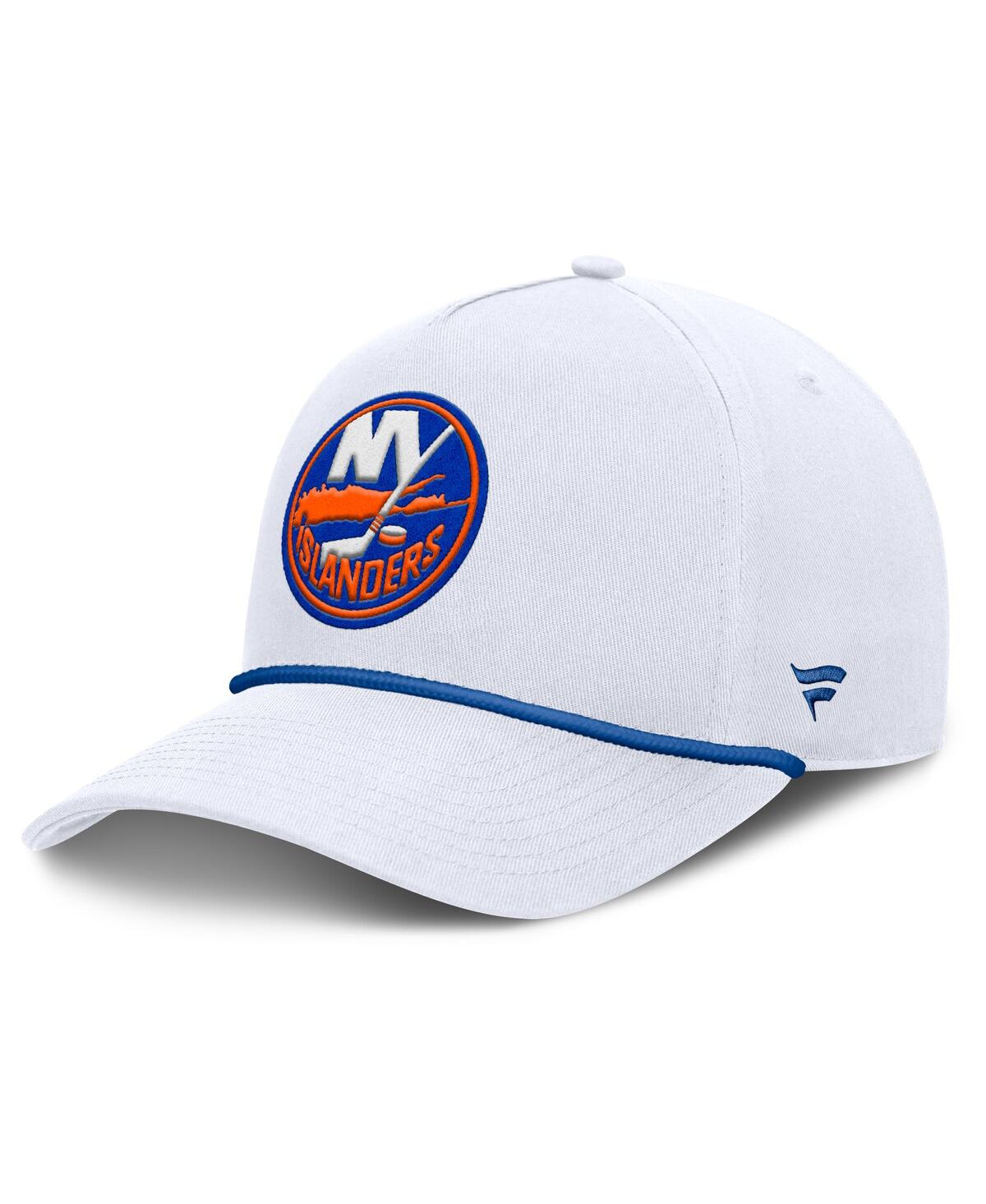 Click here for Fanatics Mens White New York Islanders Rope A-Fram... prices
