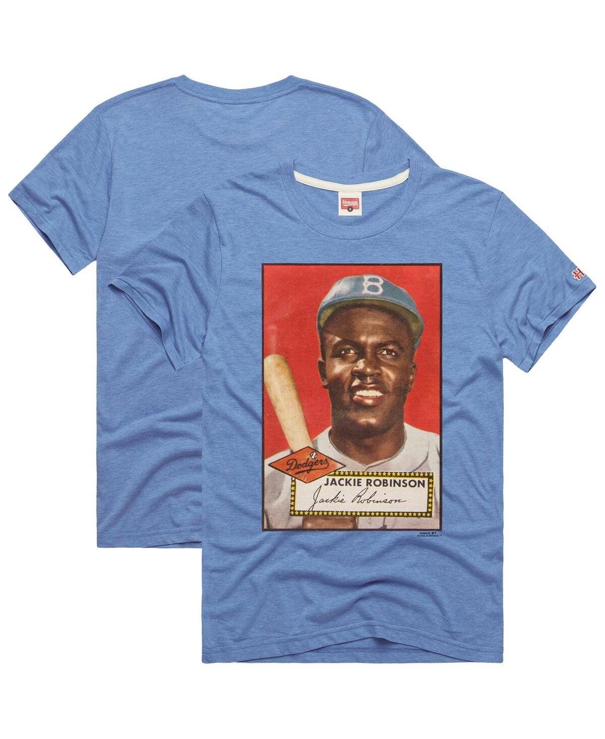 Click here for Homage Mens Jackie Robinson Light Blue Brooklyn Do... prices