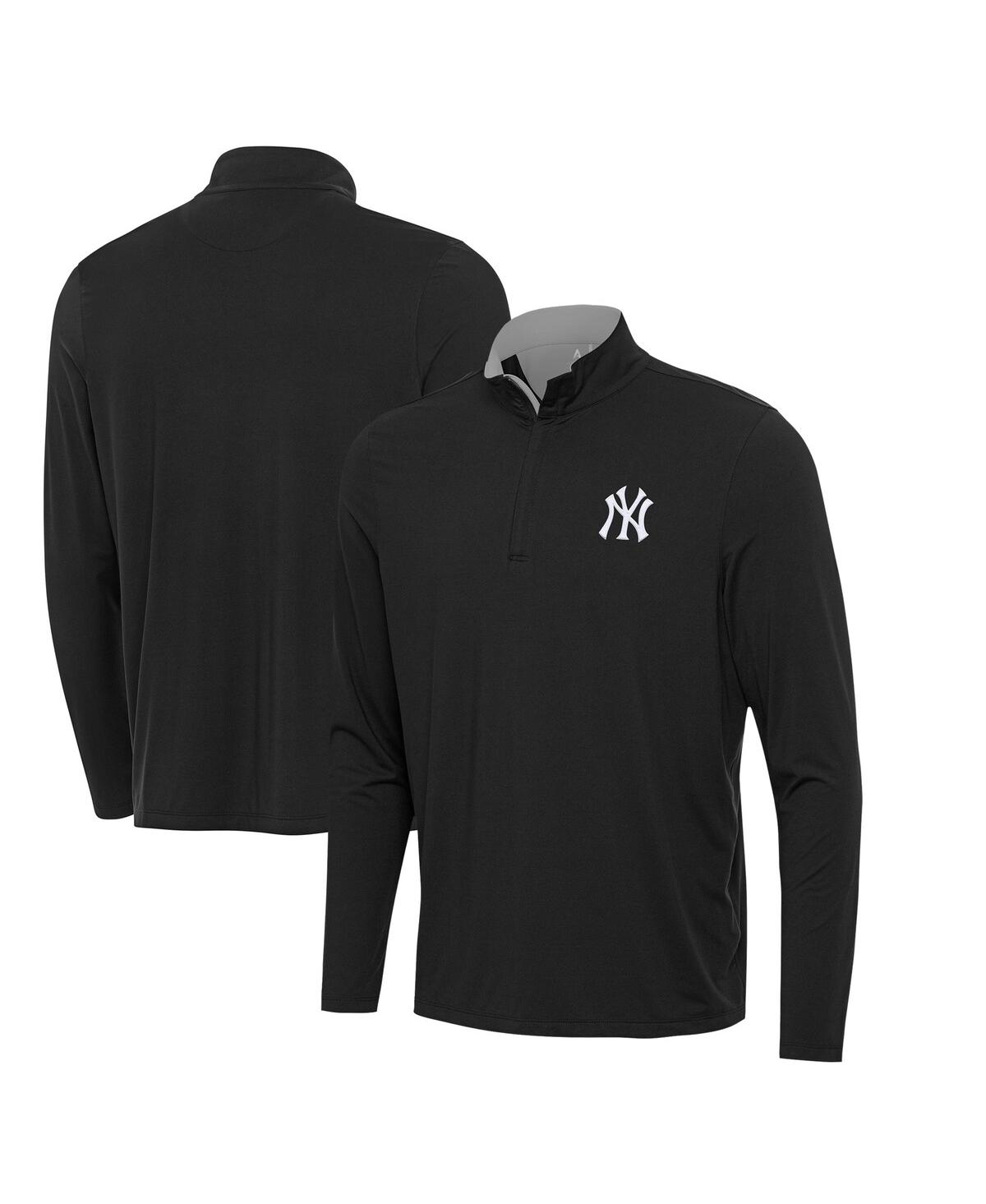 Click here for Antigua Mens Black New York Yankees Content Quarte... prices