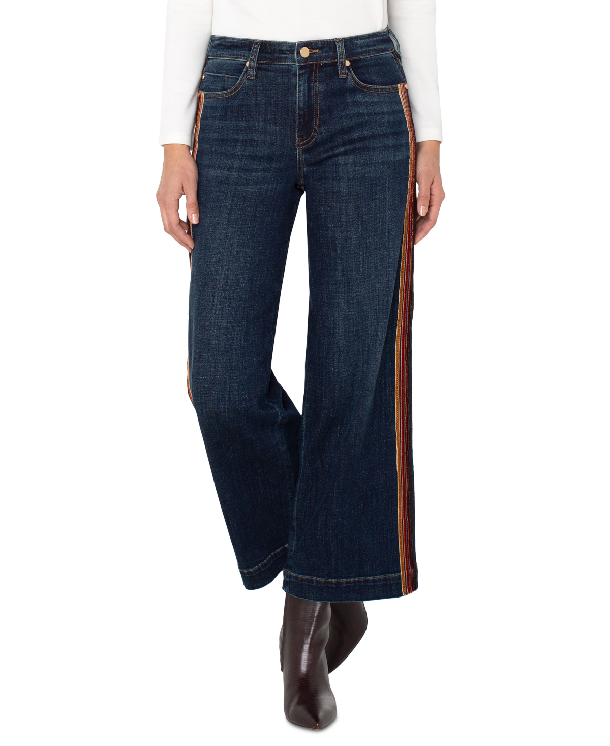 Click here for Liverpool Los Angeles Womens Mid-Rise Stride Wide-... prices