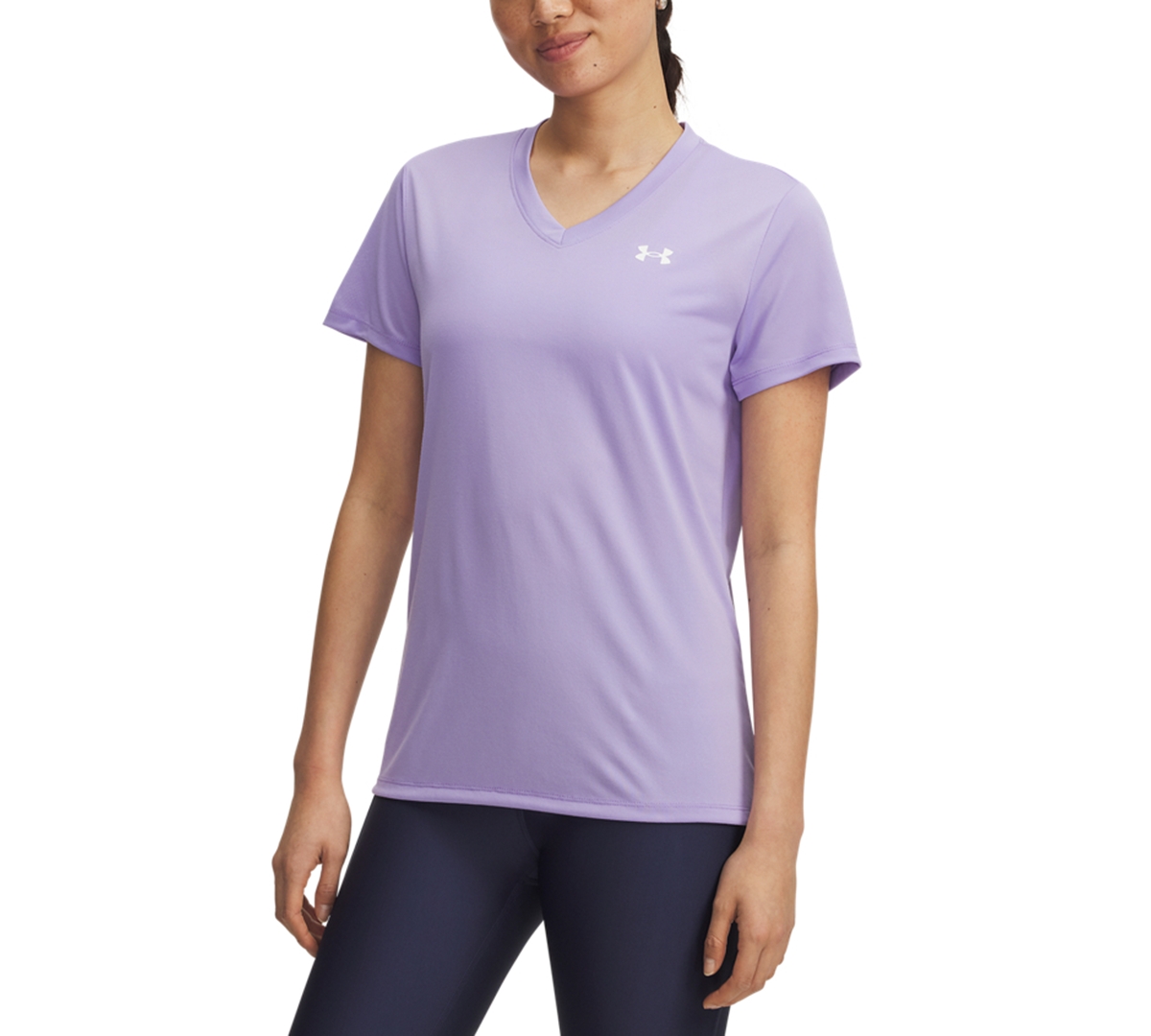Click here for Under Armour Womens Tech V-Neck Short-Sleeve Top -... prices