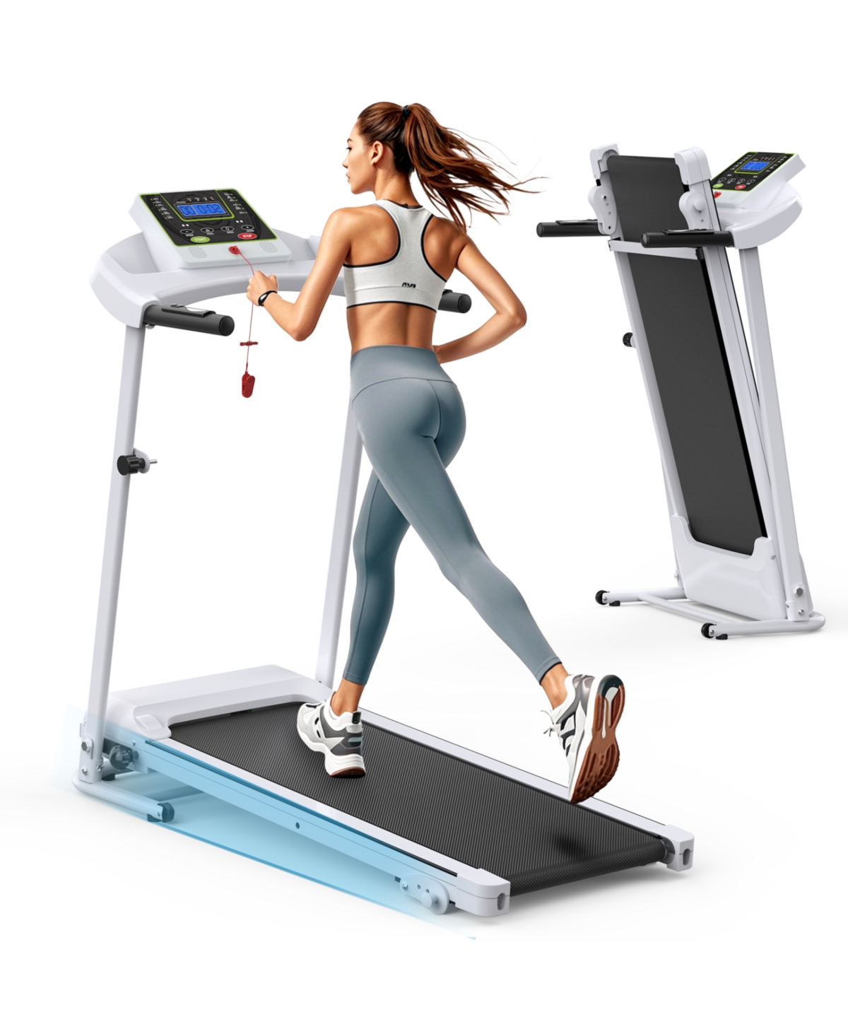 Click here for Streamdale Furniture Folding Treadmill Incline Blu... prices