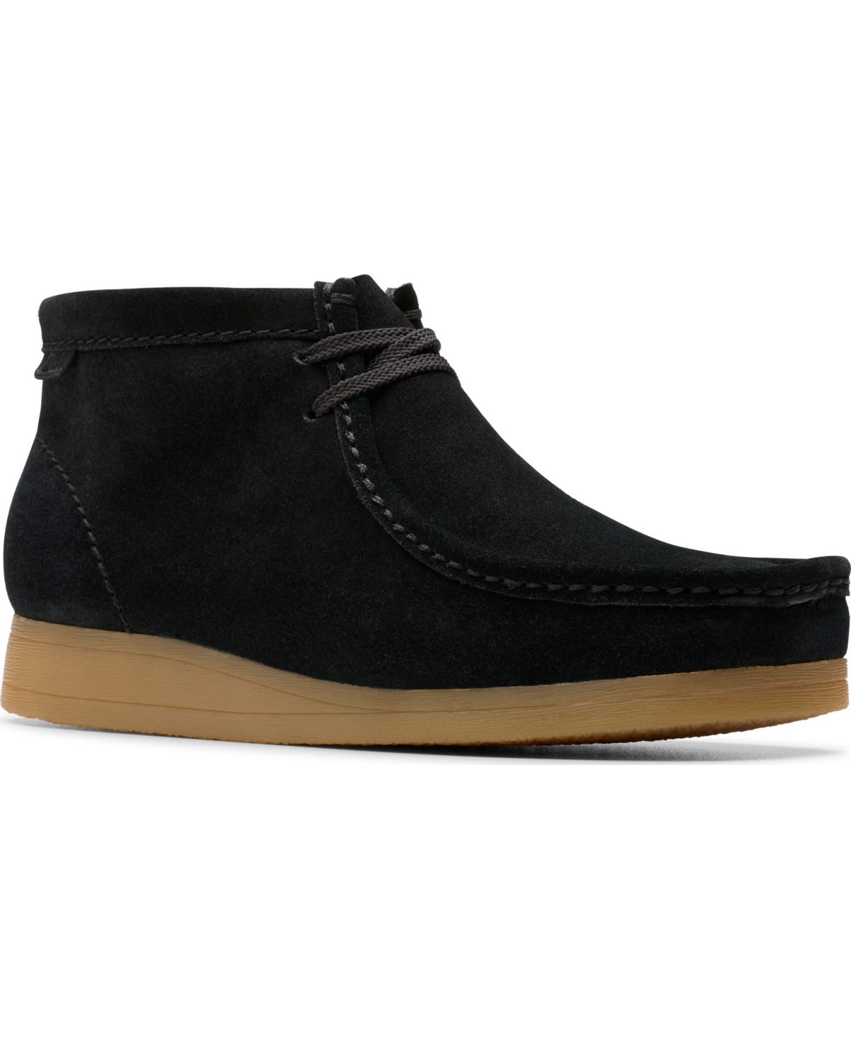 Click here for Clarks Mens Collection Wallaston Boots - Black sue... prices