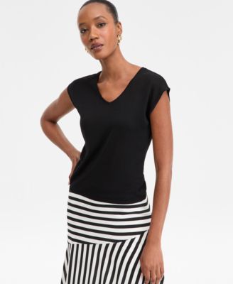 Click here for I.N.C. International Concepts Womens Cap Sleeve Sw... prices