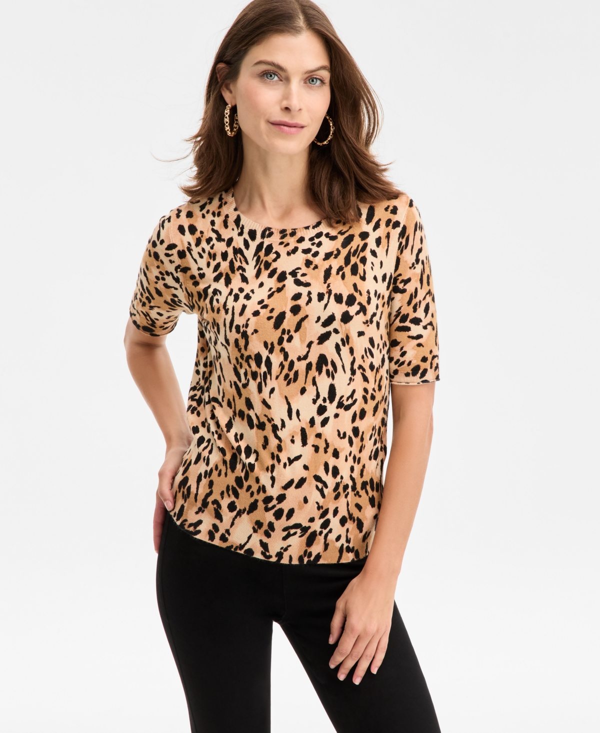 Click here for I.n.c. International Concepts Womens Elbow-Sleeve... prices