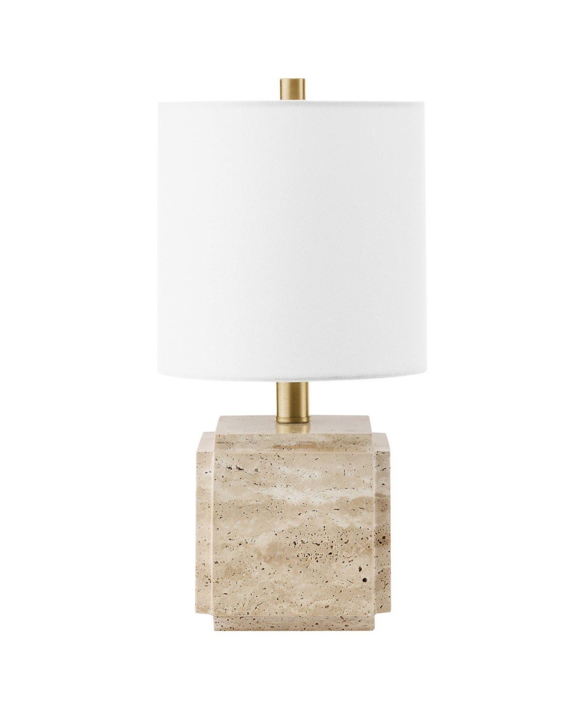 Click here for Hudson & Canal Pacha 15.5 Metal Stone Table Lamp w... prices