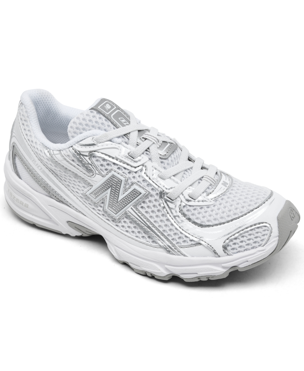 New Balance Little Kids 740 Casual Sneakers from Finish Line - White  Silver
