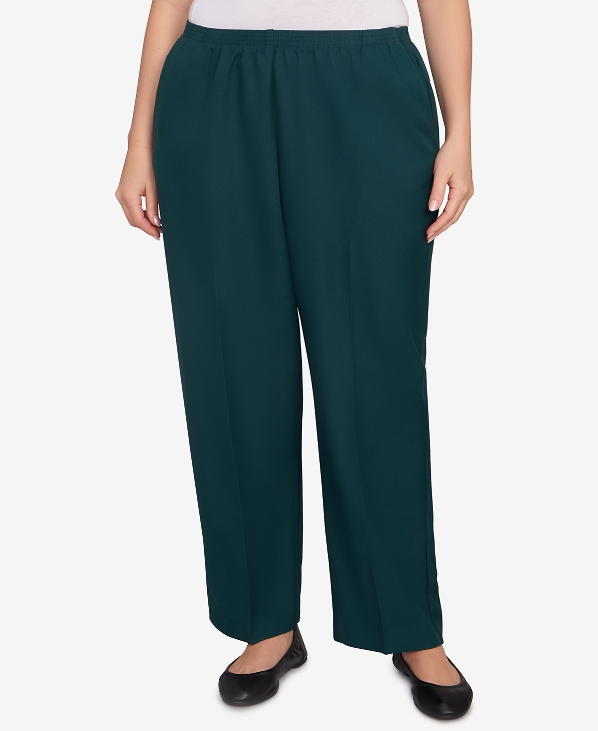 Click here for Alfred Dunner Plus Size Classic Poly Accord Medium... prices
