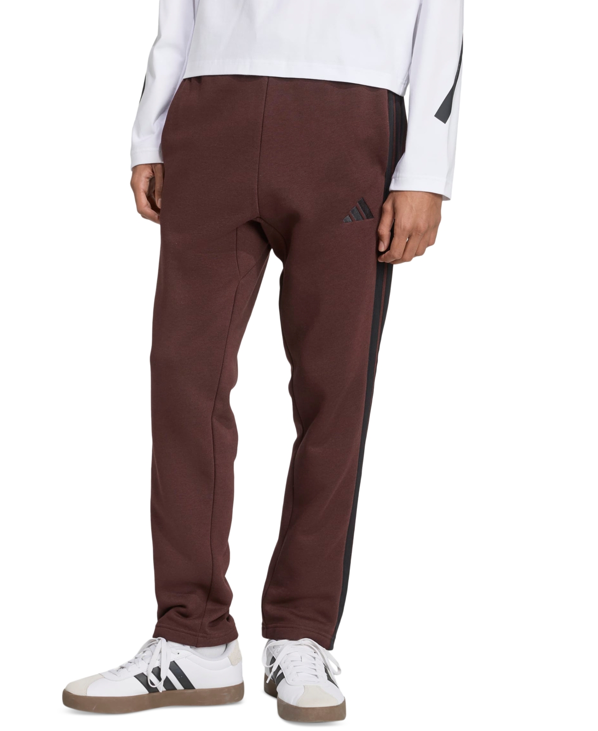 Click here for adidas Mens Essentials Regular-Fit 3-Stripes Track... prices