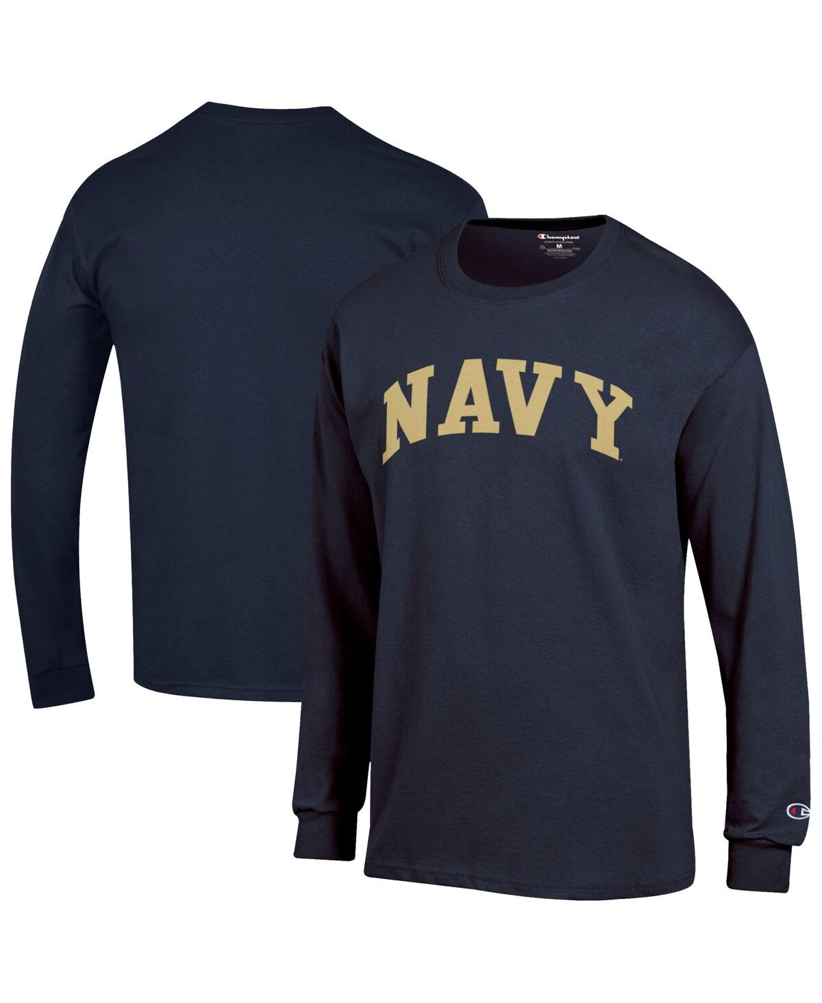Click here for Champion Mens Navy Navy Midshipmen Basic Arch Long... prices