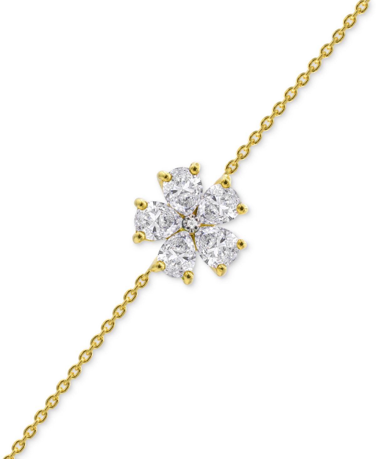 Click here for Multi Gemstone with Diamond Accent Flower Statemen... prices