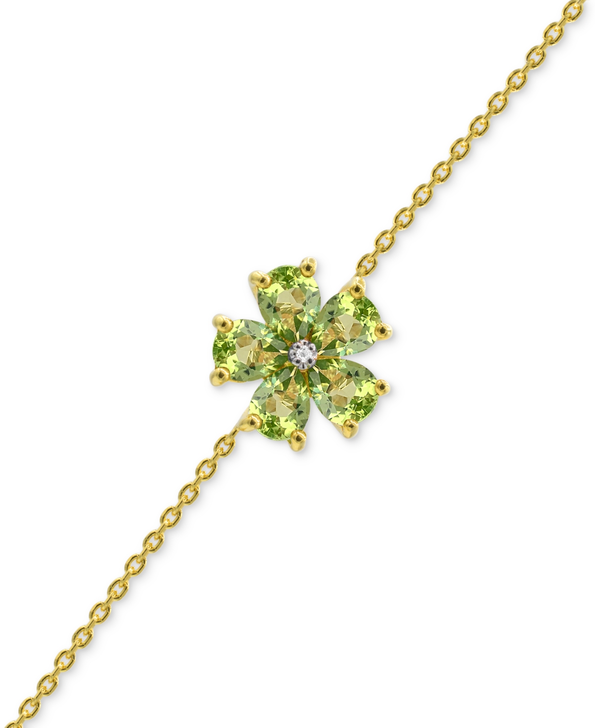 Click here for Multi Gemstone with Diamond Accent Flower Statemen... prices