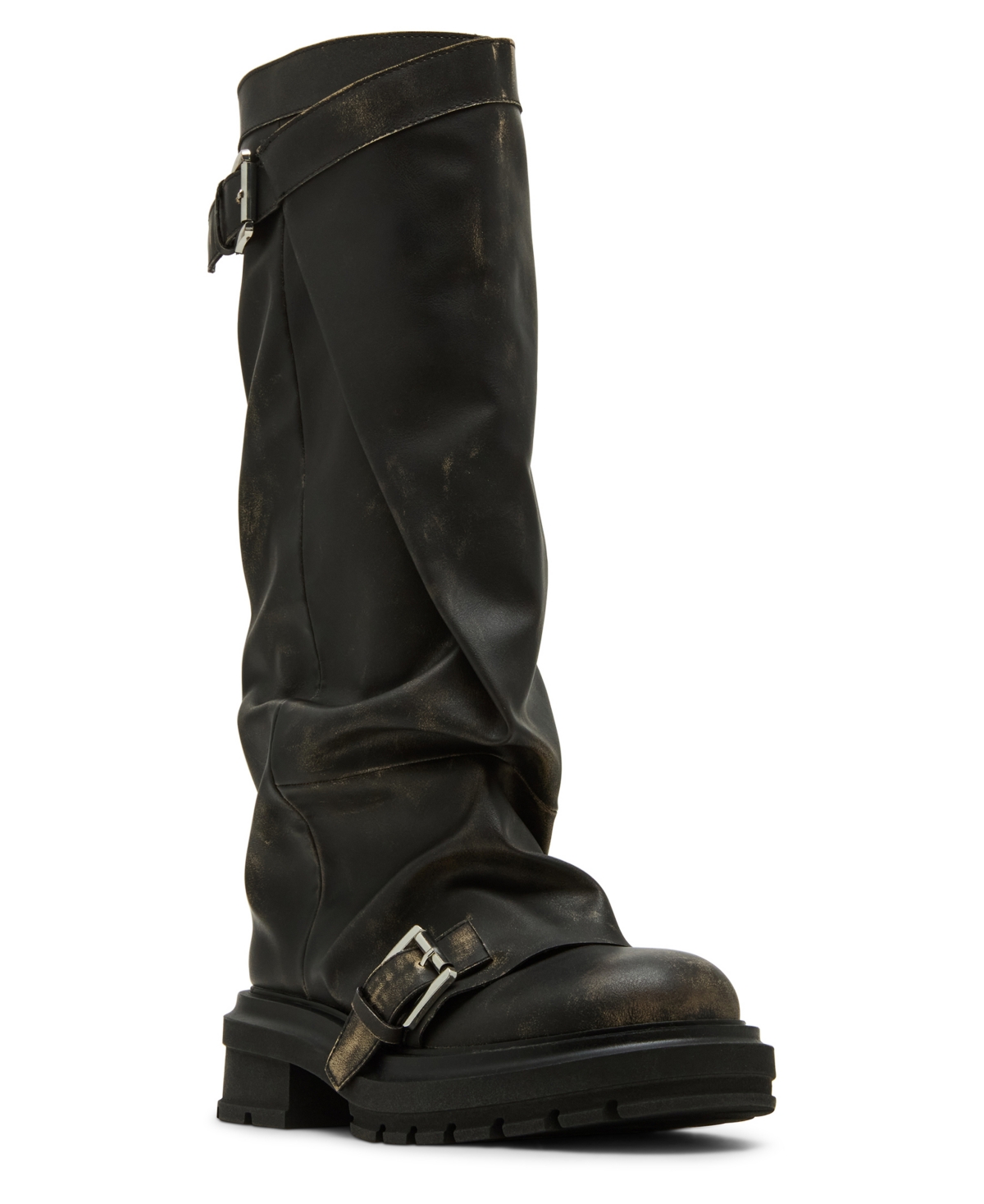 Click here for Madden Girl Womens Restore Knee-High Slouchy Lug-S... prices