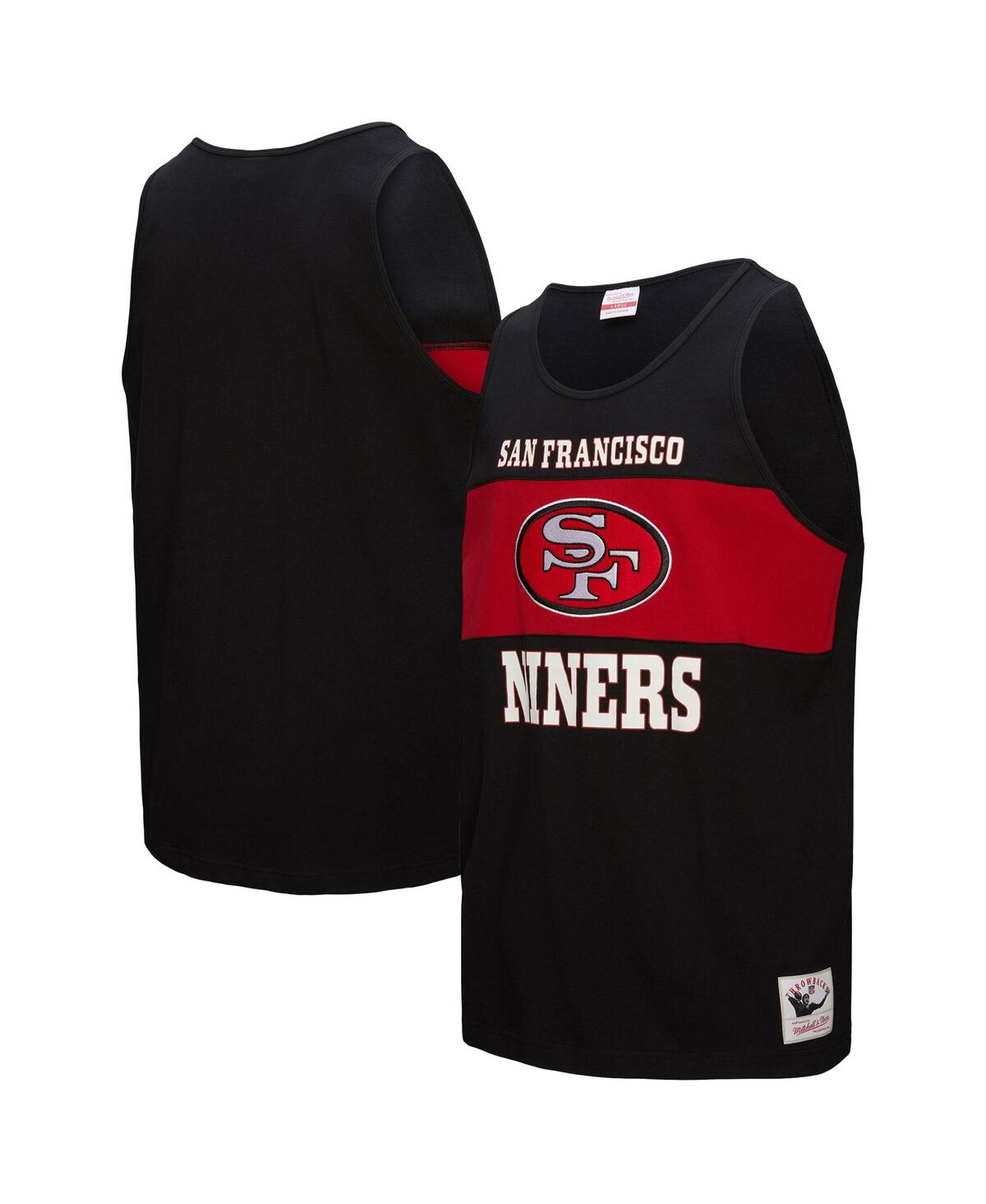 Click here for Mitchell & Ness Mens Black San Francisco 49ers Ret... prices