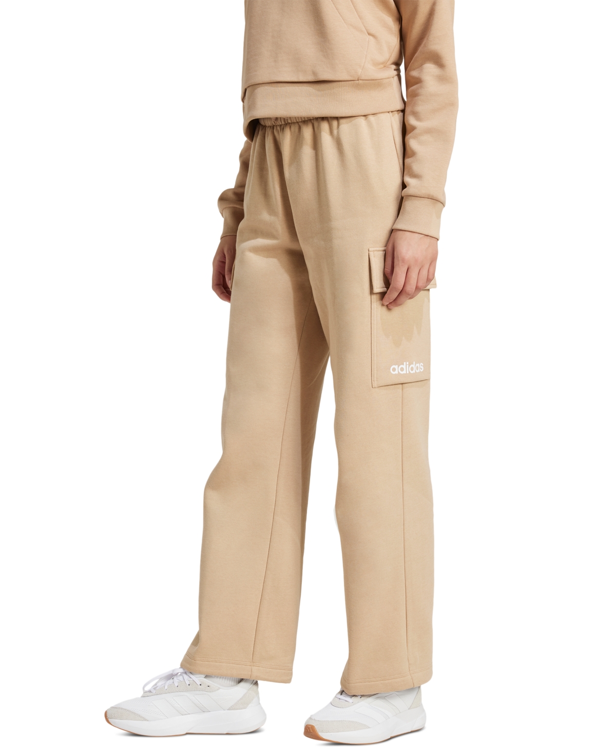 Click here for adidas Womens Essentials Fleece Cargo Sweatpants -... prices