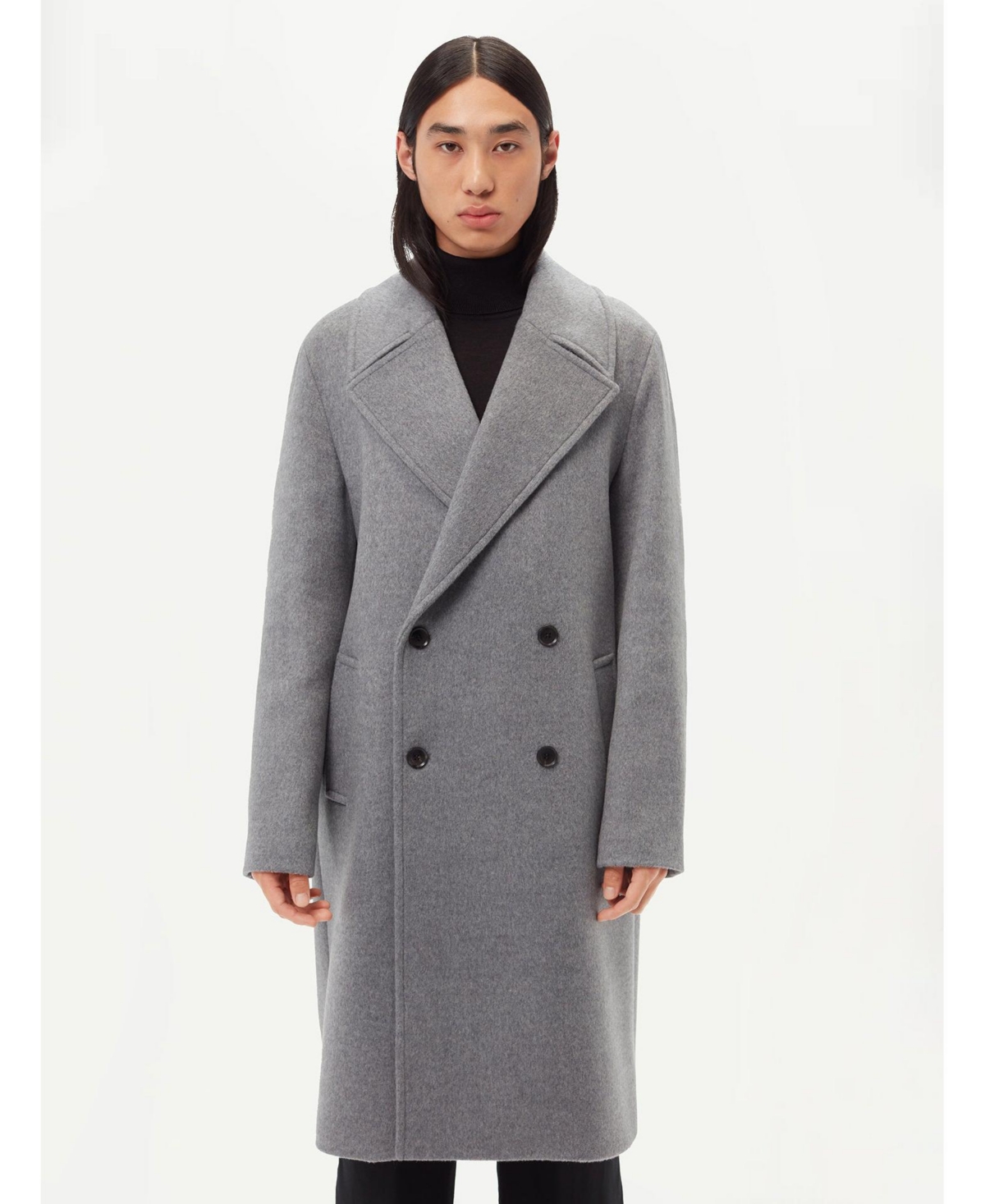 Click here for Gobi Cashmere Mens Double-Breasted Cashmere Coat f... prices