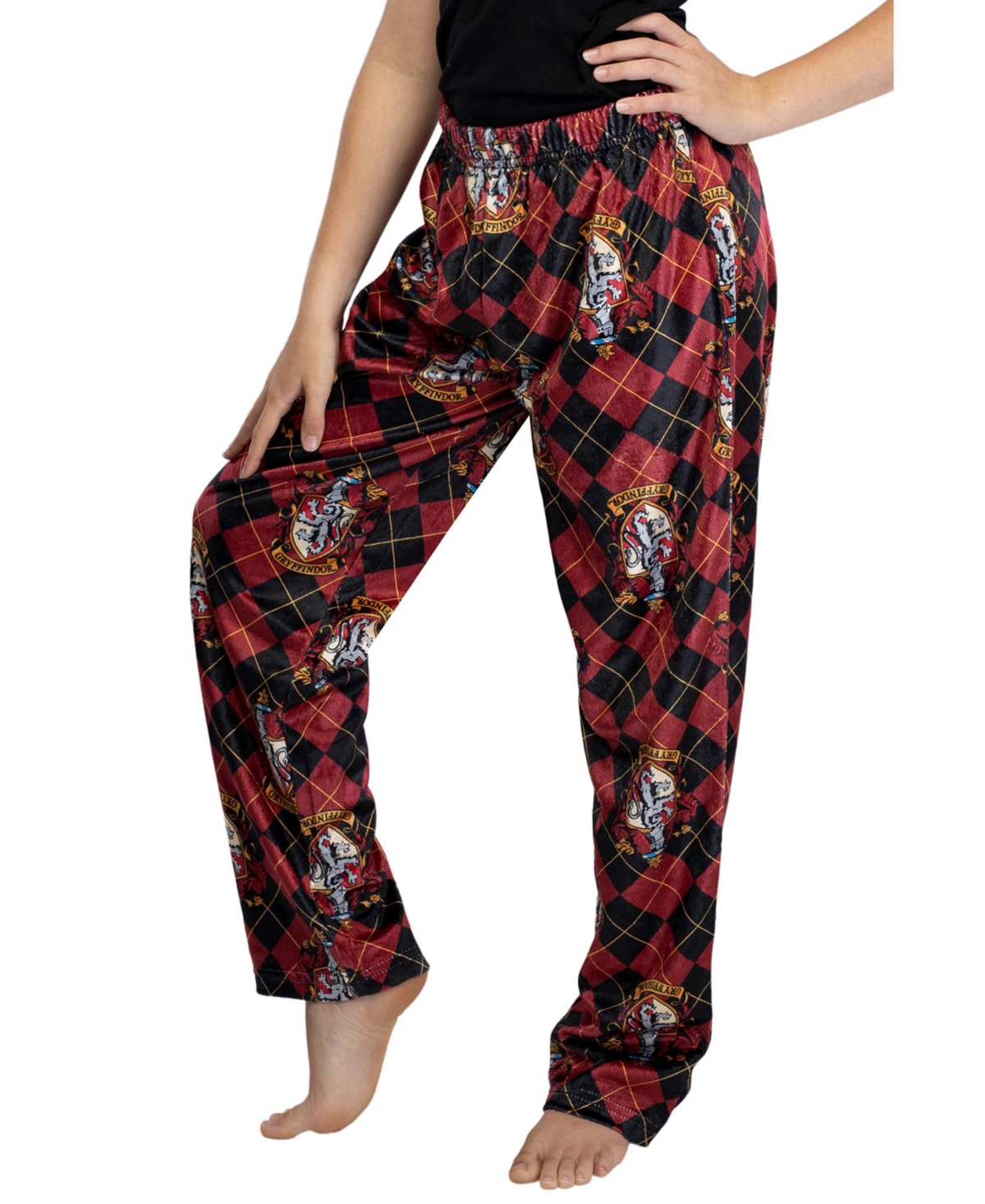 Click here for Harry Potter Girls Hogwarts Houses Crest Plaid Lou... prices