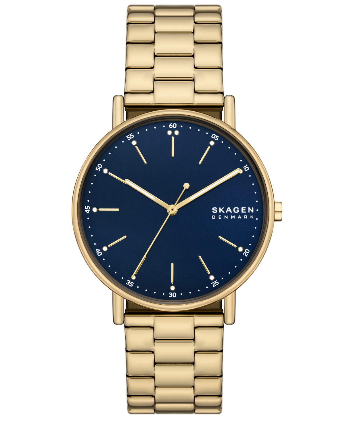 Click here for Skagen Mens Signatur Gold Stainless Steel Watch  4... prices