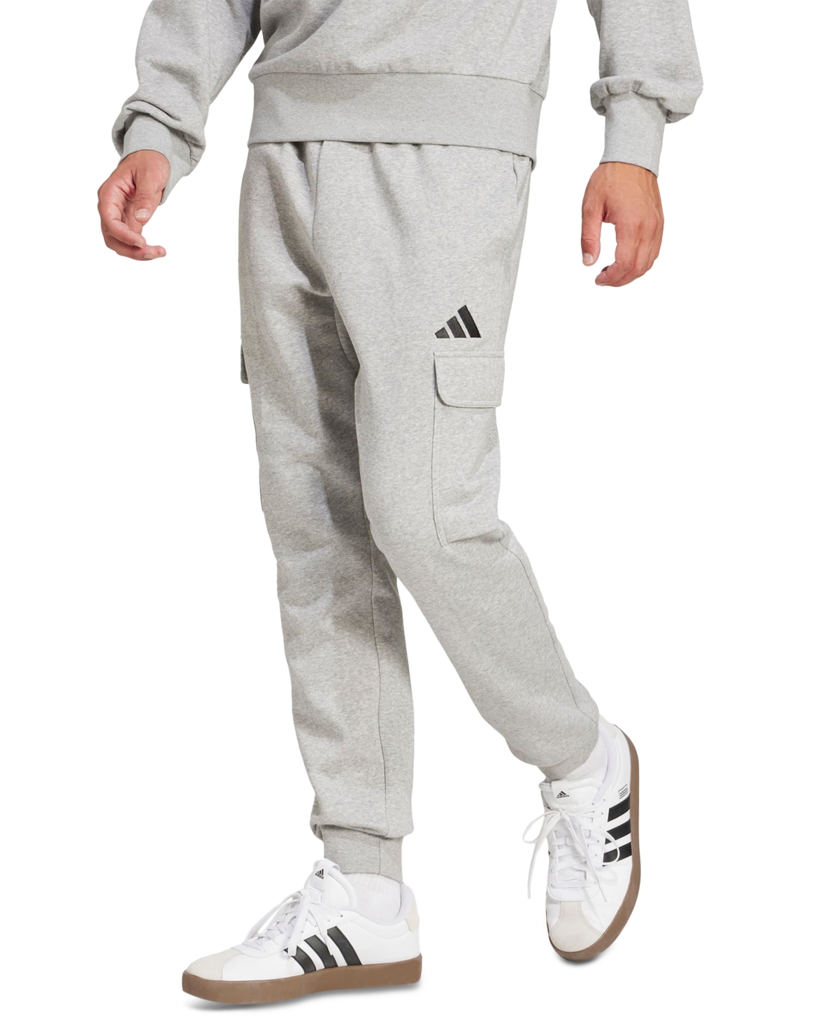 Click here for adidas Mens Essentials Fleece Cargo Pants - Mgh prices