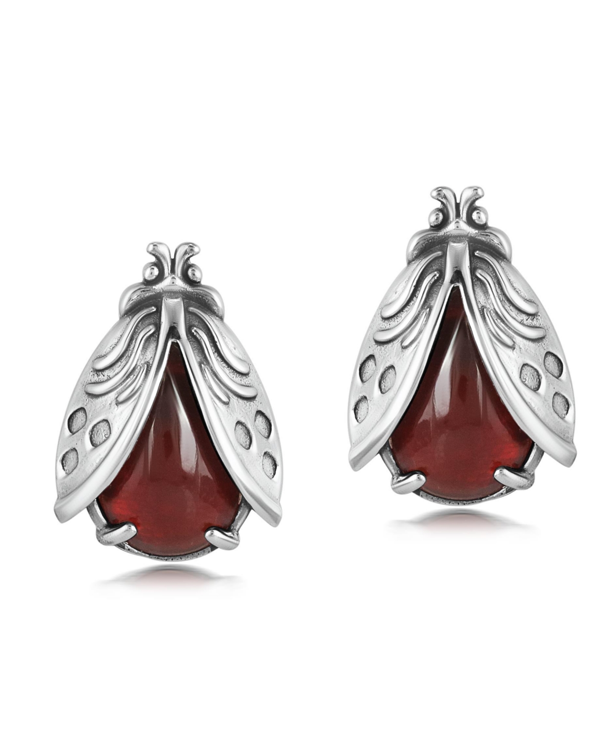 Click here for American West Jewelry Sterling Silver Red Onyx Lad... prices