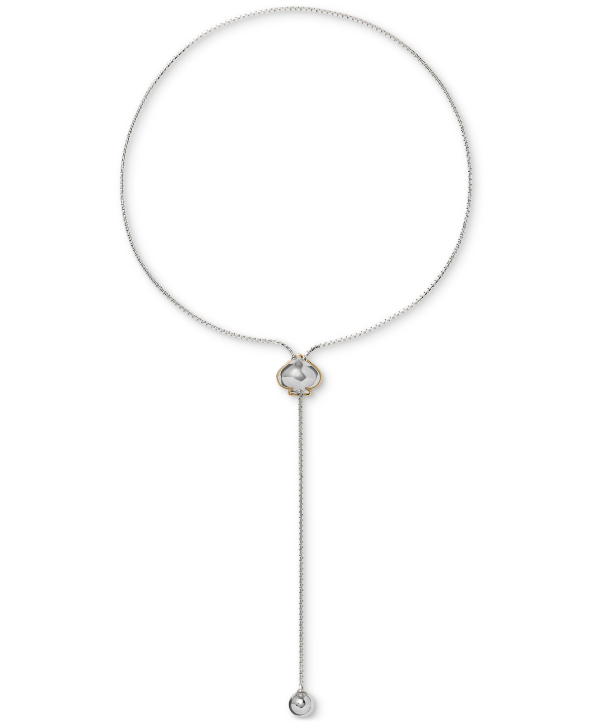 Click here for kate spade new york Sculpted Spade 25 Lariat Neckl... prices