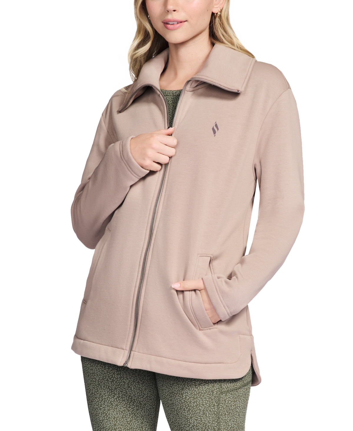 Click here for Skechers Womens Go Snuggle Tunic Full-Zip Jacket -... prices