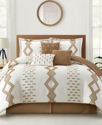 Click here for Stratford Park Sanissa Geometric Comforter Sets prices