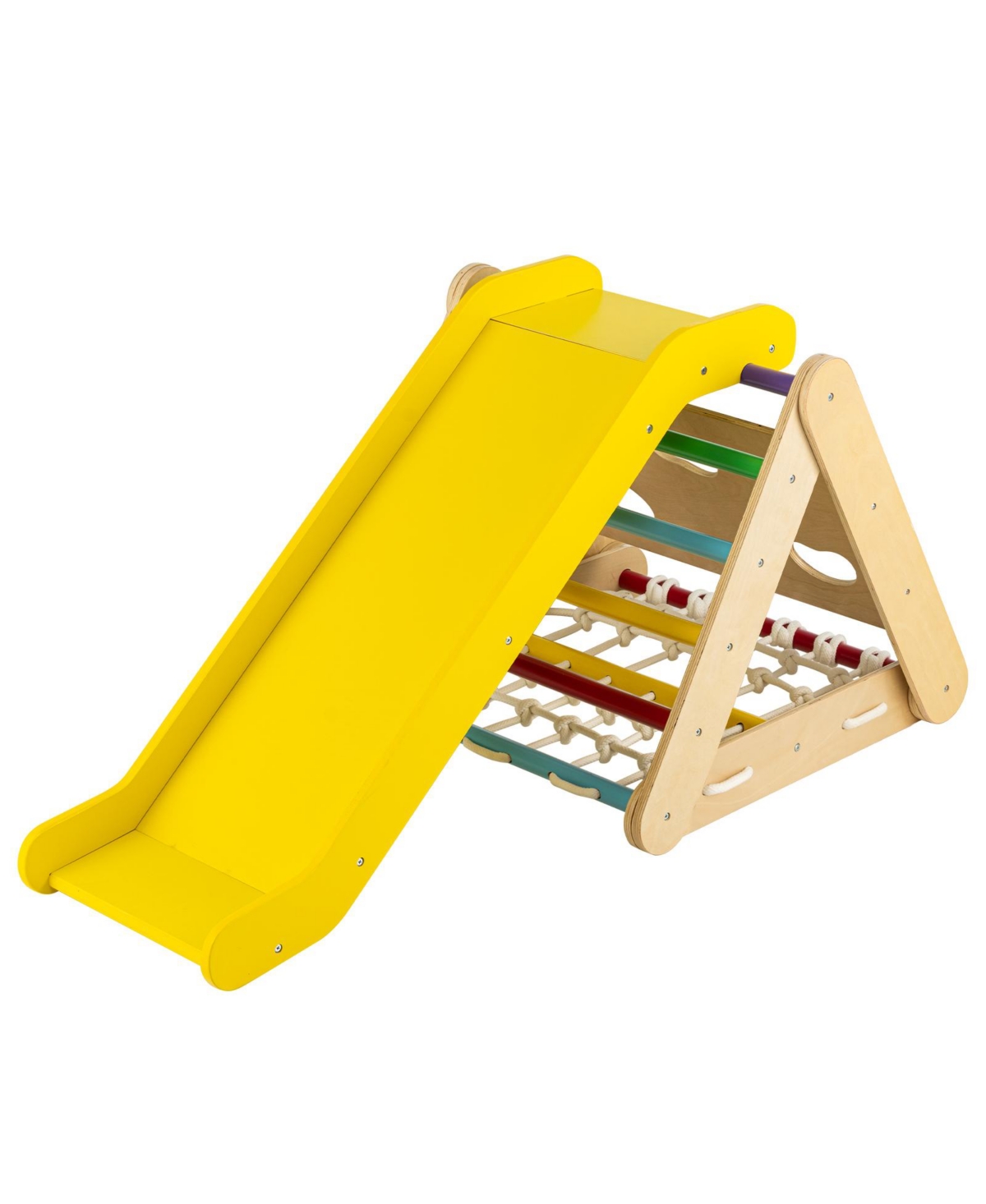 Click here for Akiudex 4 in 1 Triangle Climber Toy with Sliding B... prices