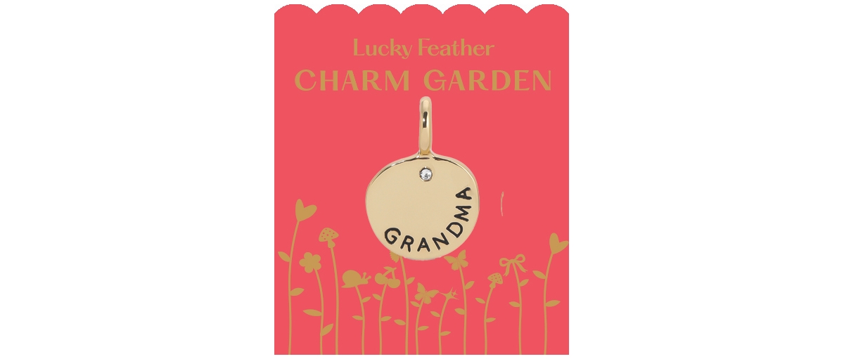 Click here for Lucky Feather Charm Garden - Gold - Grandma prices