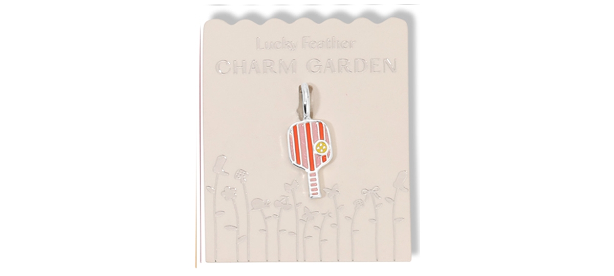 Click here for Lucky Feather Charm Garden - Silver - Pickleball C... prices