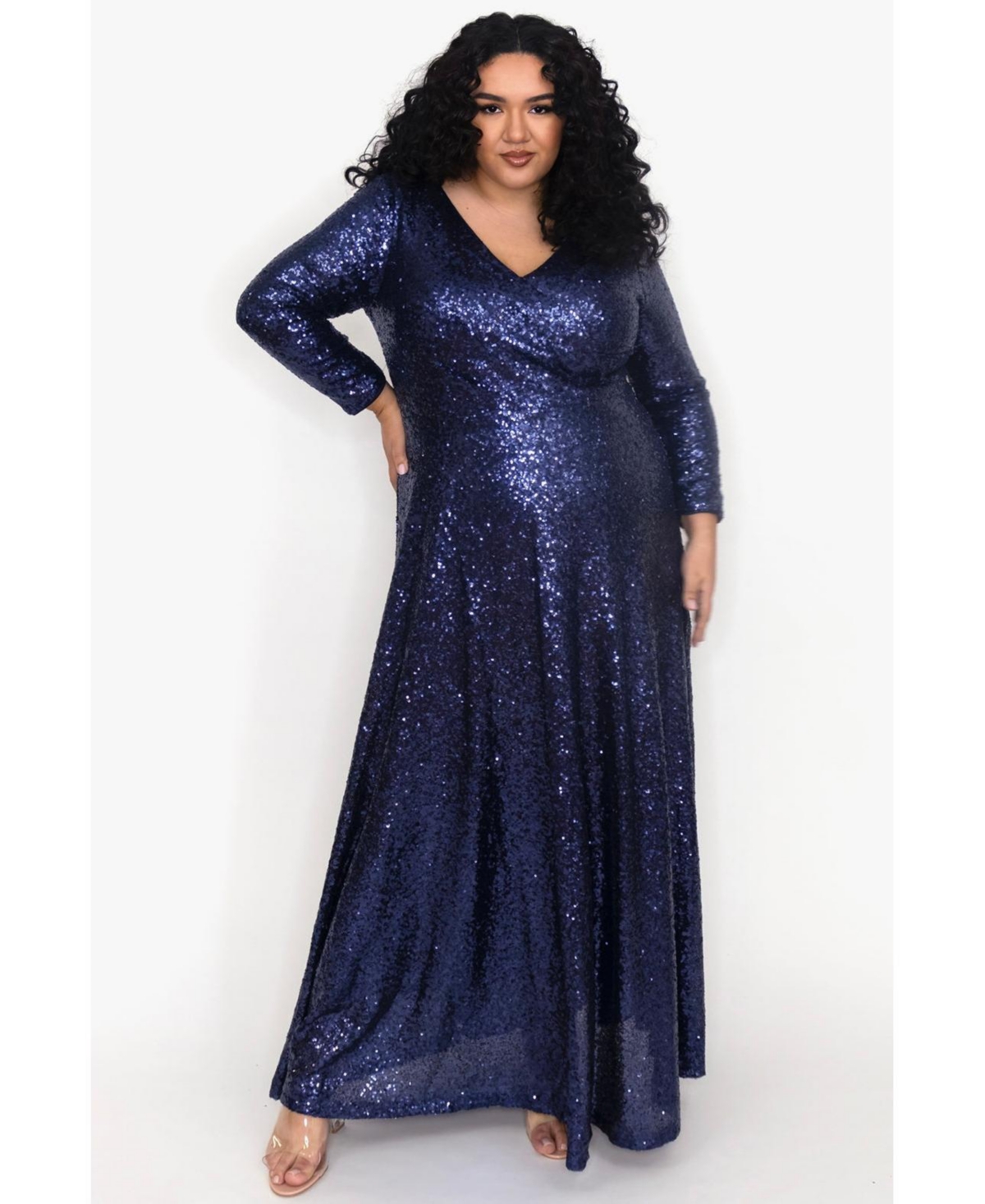 Click here for Celebrations by Sydneys Closet Womens Long Sleeve... prices