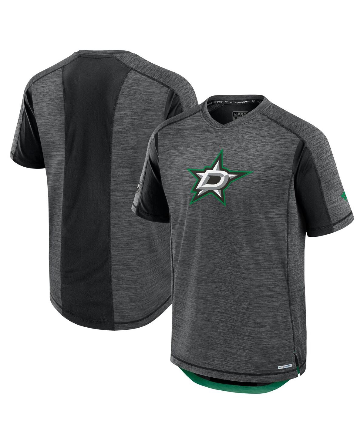 Click here for Fanatics Mens Heather Charcoal Dallas Stars Authen... prices