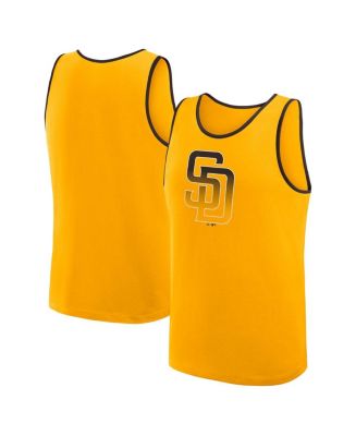 Logo Athletic Men's Gold San Diego Padres Unmatched Success Tank Top ...