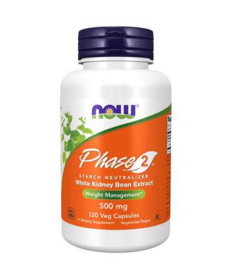 NOW Foods Phase 2 Starch Blocker ,500 mg ,120 Vcaps - Macy's
