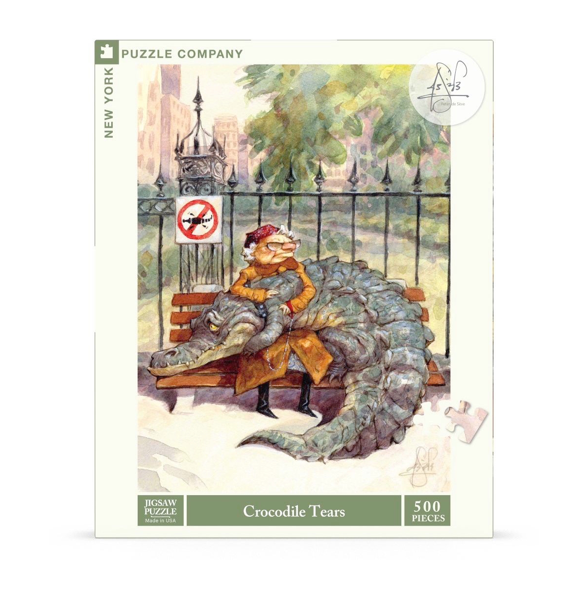 Click here for New York Puzzle Company Crocodile Tears 500 Piece... prices