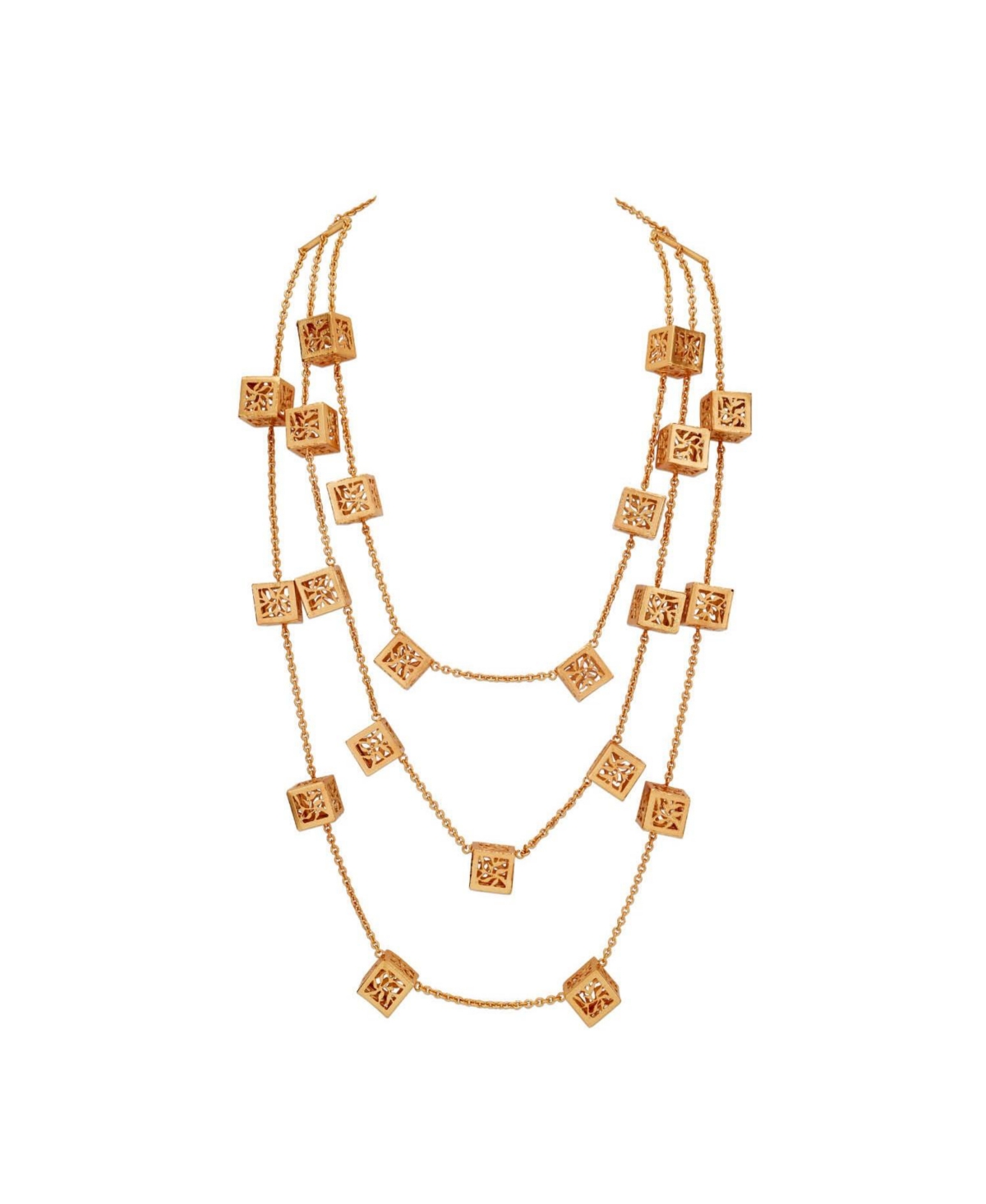 Click here for Dhwani Bansal Noor Drop Necklace - 22k gold plated prices
