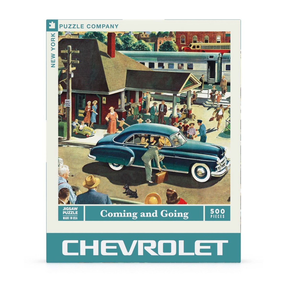 Click here for New York Puzzle Company Coming and Going 500 Piece... prices