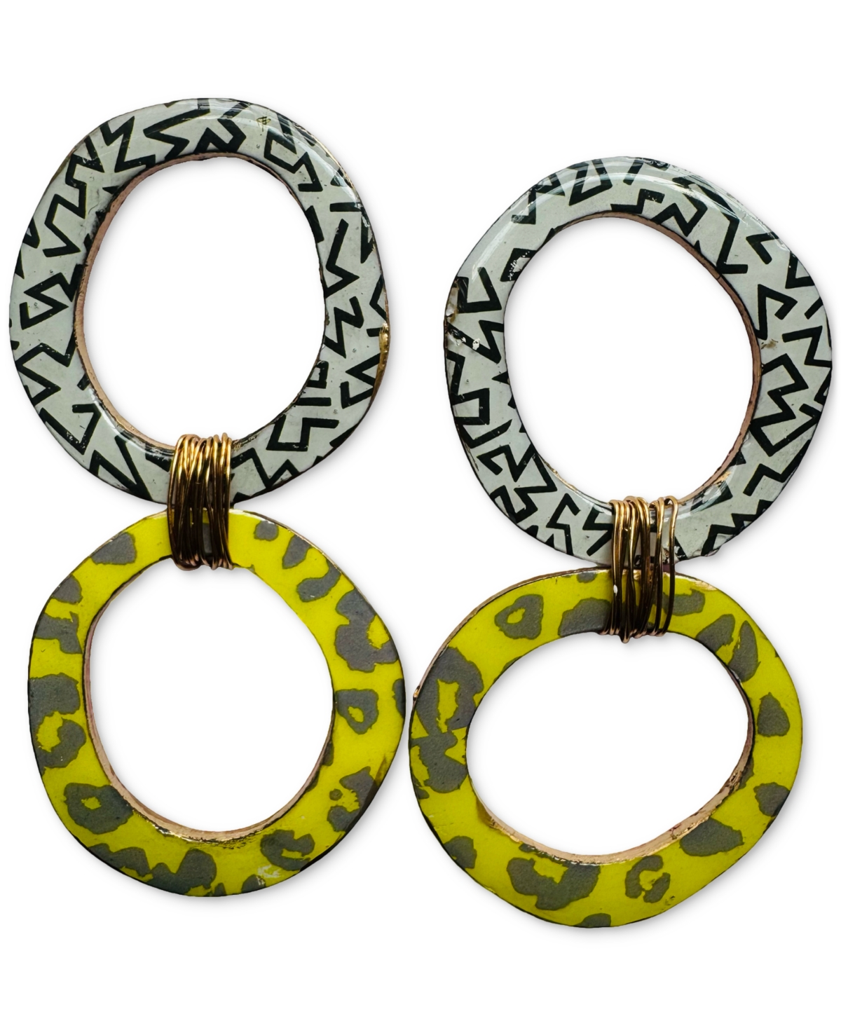 Click here for Swanky Designs Talulla Dangles Sculptural Earrings... prices
