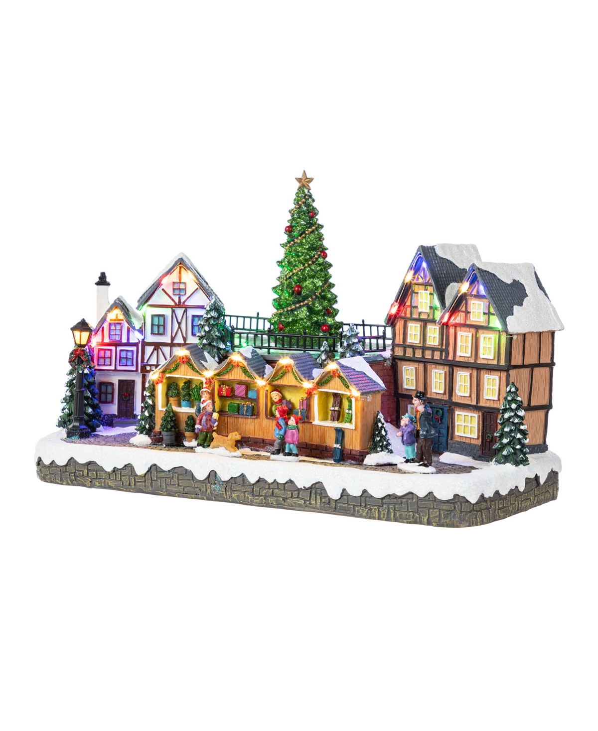 Click here for Glitzhome 15.25 Christmas Oversized Resin Lighted... prices