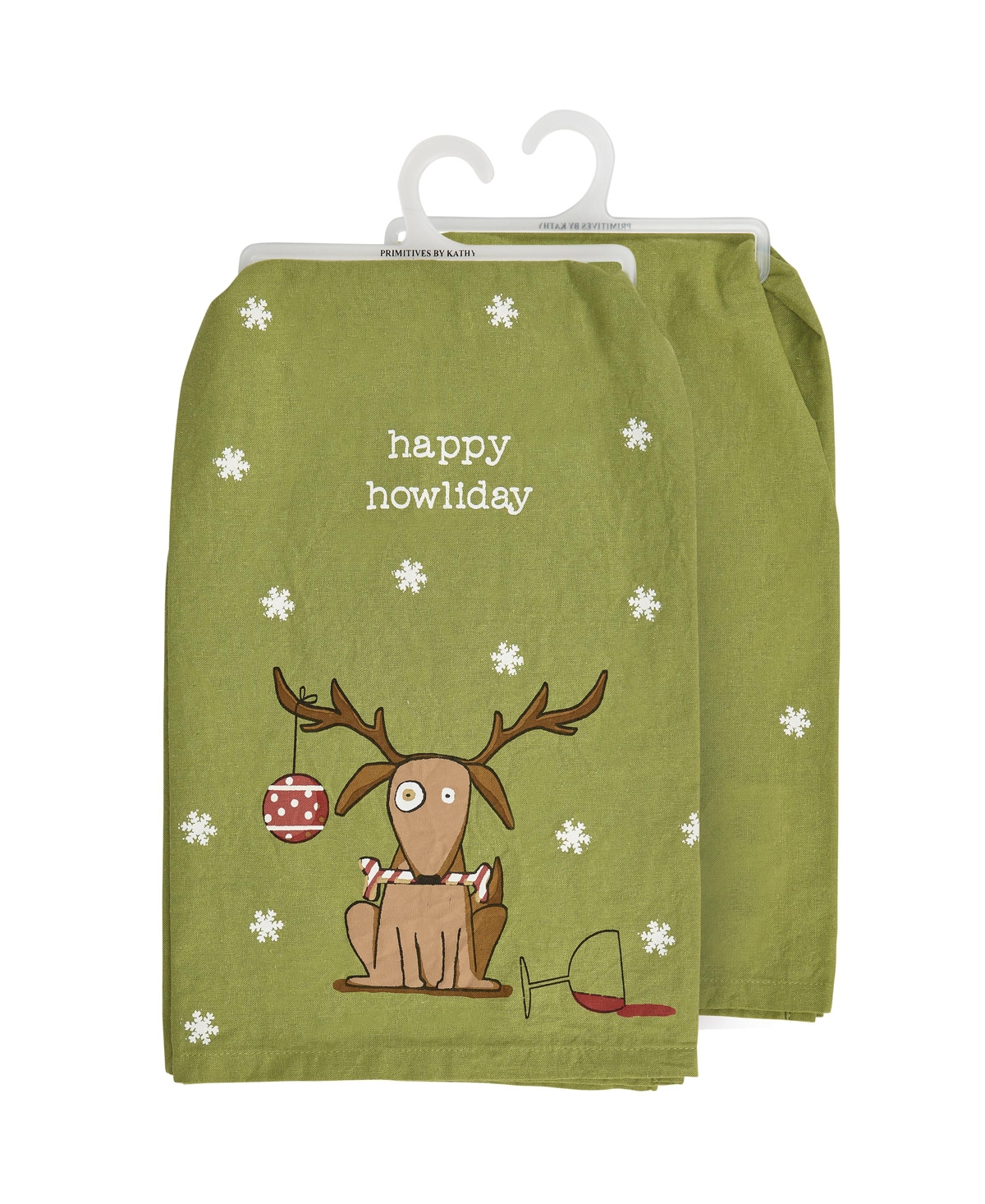 Click here for Primitives by Kathy Happy Howliday Kitchen Towel -... prices
