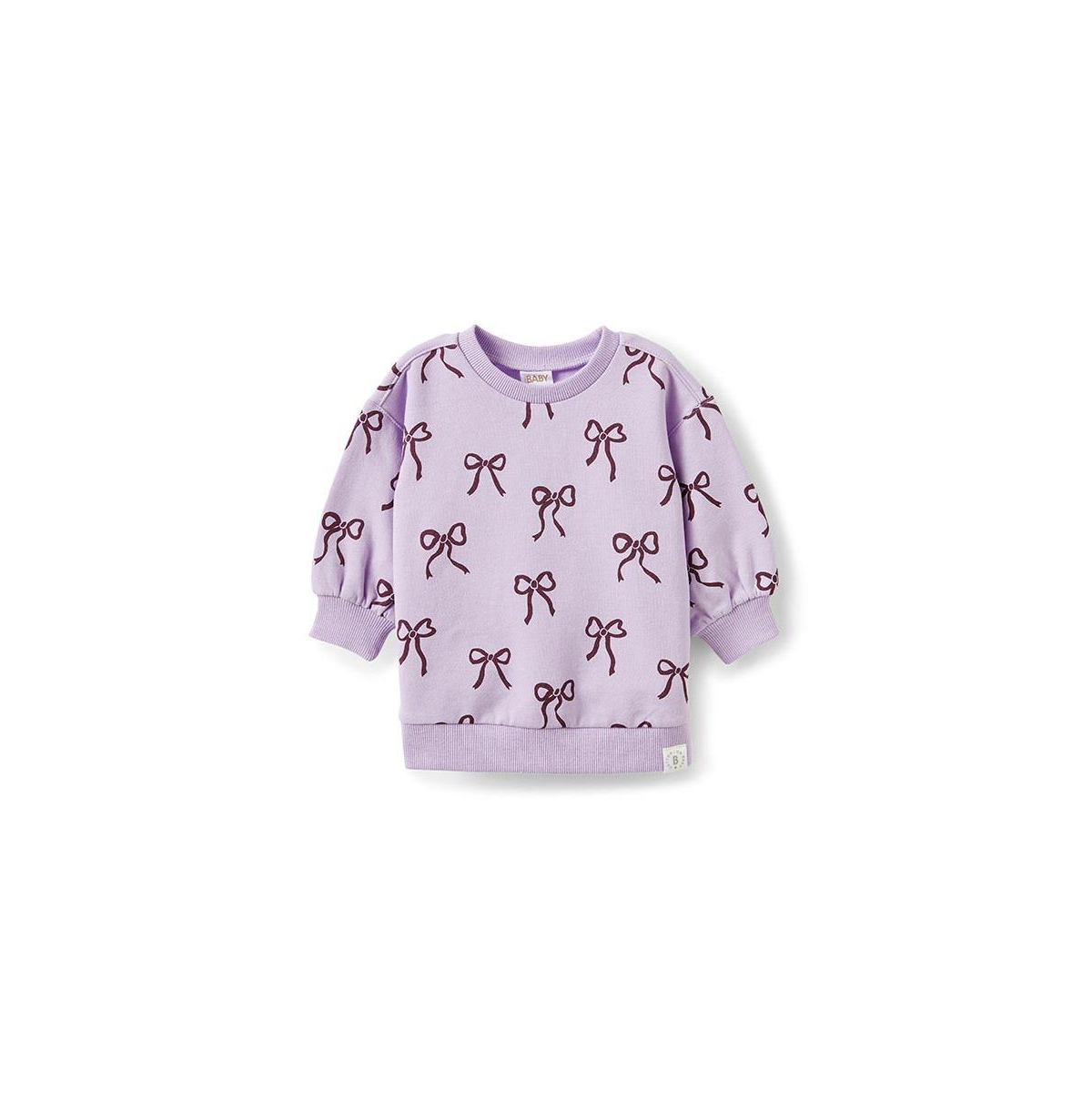 Click here for Cotton On Riley Sweater - Vintage lilac/bows prices