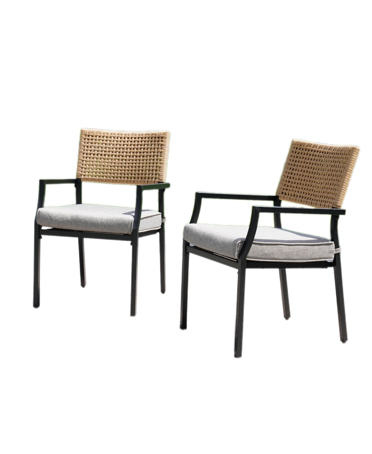 Click here for Mondawe Outdoor All-Iron Detachable Rattan Woven C... prices