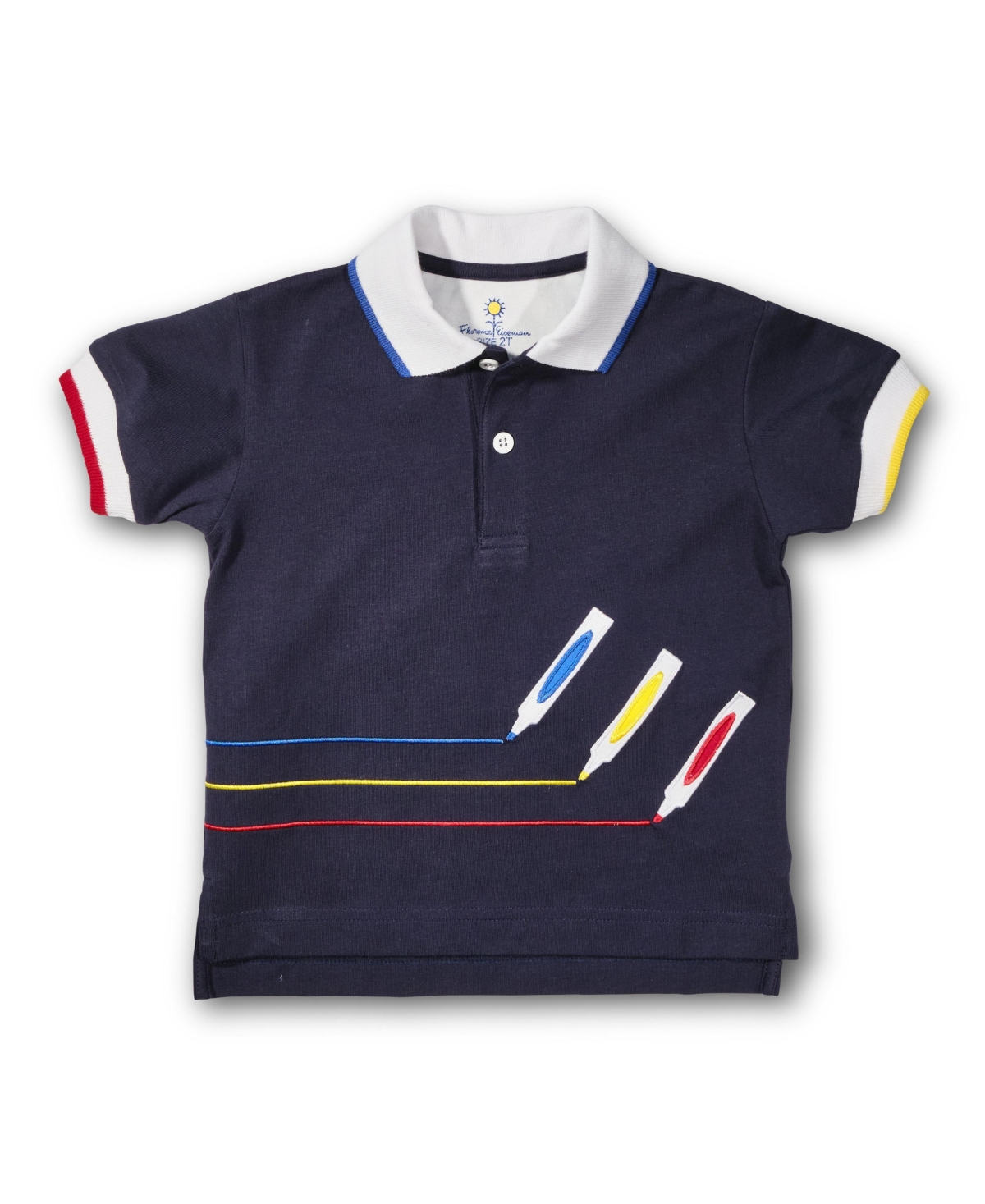 Click here for Florence Eiseman Toddler Boys Polo With Markers prices